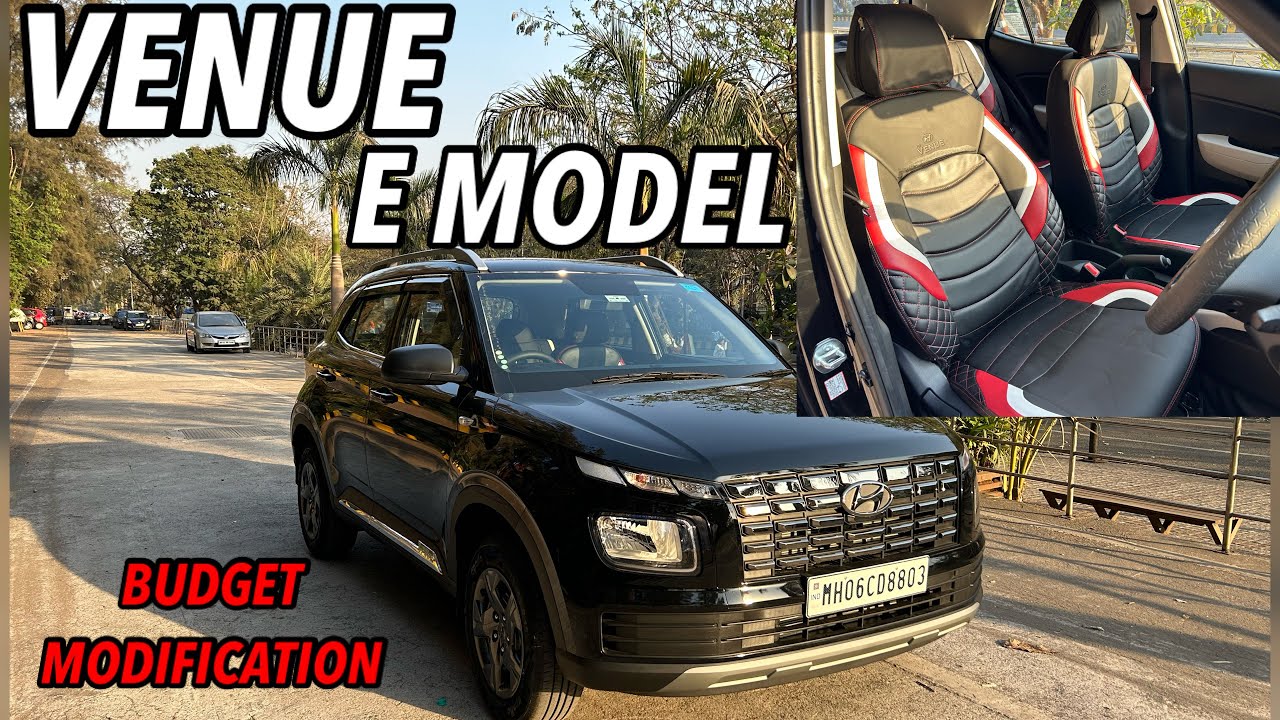 VENUE E BASE MODEL MODIFIED| VENUE E MODEL ACCESSORIES| VENUE 2023|☎ ...