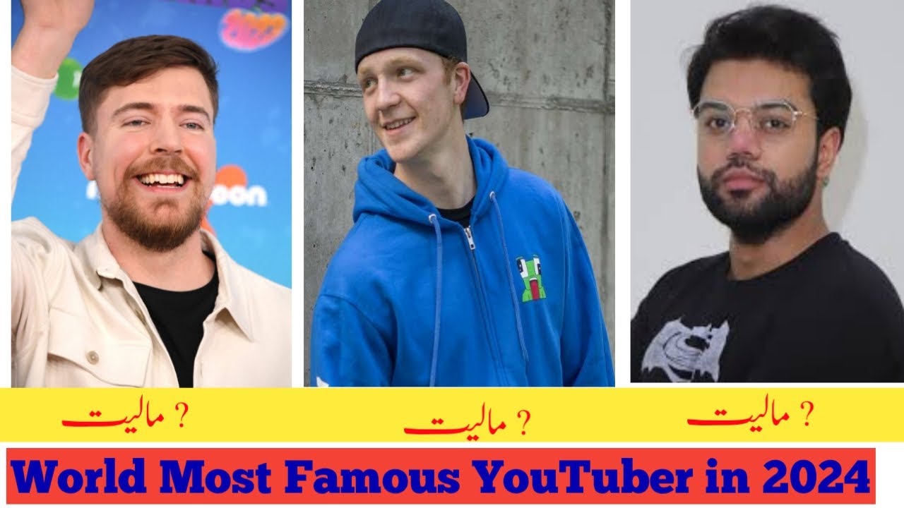 Most Richest Youtubers 2024 _ Top 20 Highest Paid YouTuber in the world ...