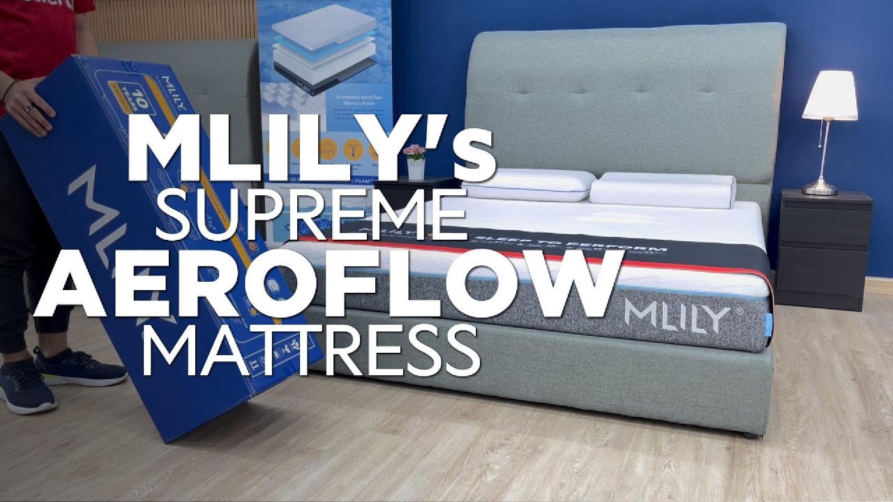 MLILY Supreme AeroFusion Mattress Unboxing - YouTube
