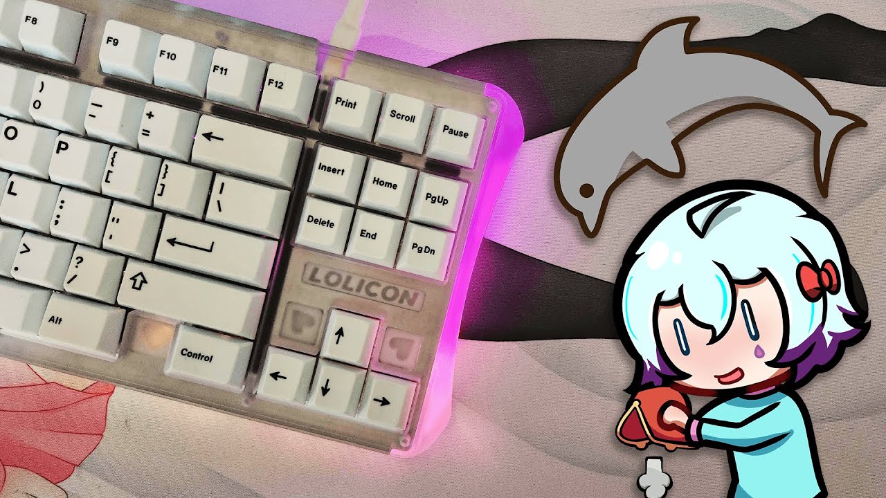 【LIVE KEEB】Test config Dolphin 🐬【VTuber Indonesia/English】 - YouTube