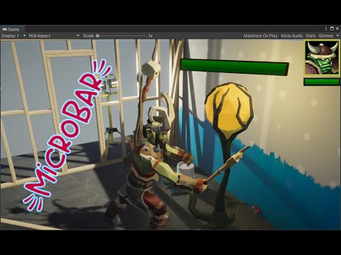 MicroBar - Animated Health Bar (v1) - YouTube