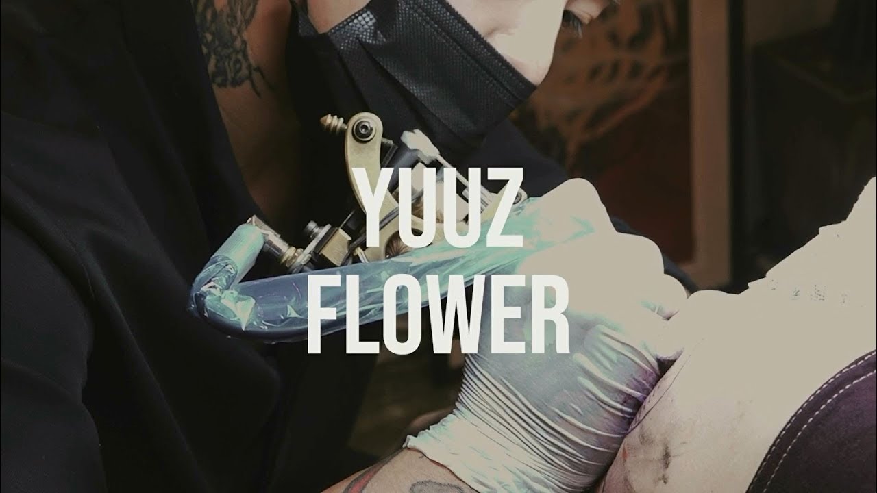 Yuuz flower embroidery jacket #1 - YouTube