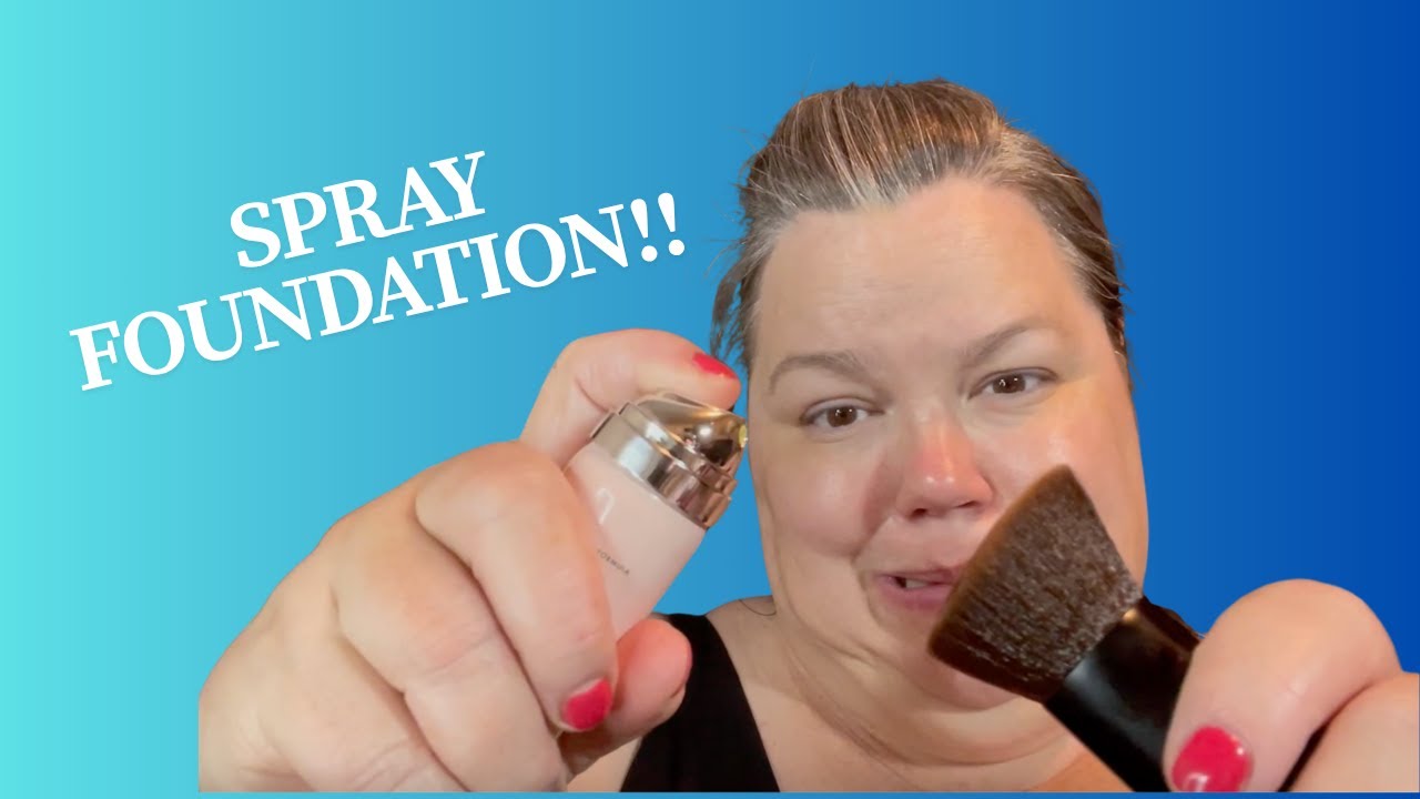 Spray Foundation - Does it work?!! - YouTube