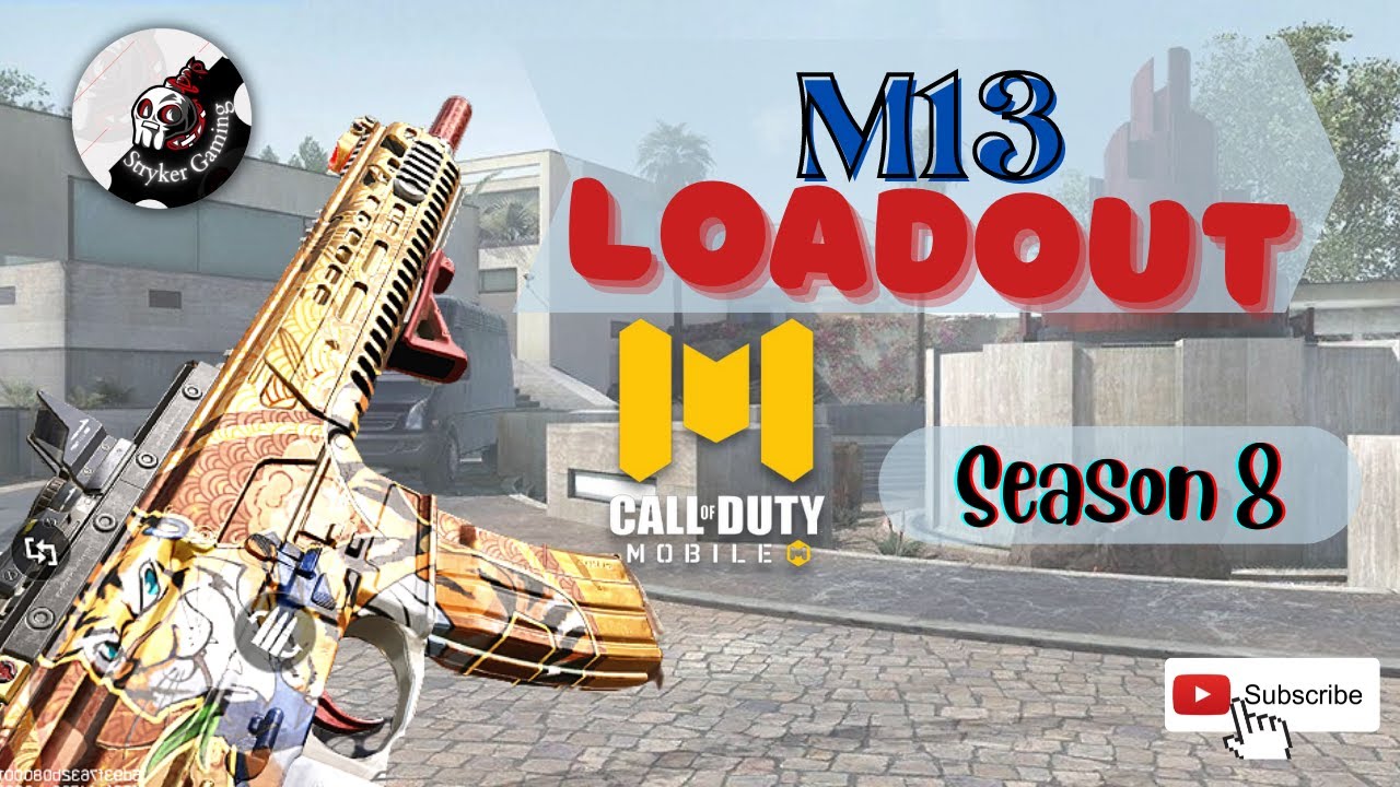 Call of Duty Mobile/ Season 8/ Weapon Loadouts Series /M13 best Loadout ...