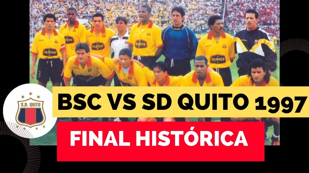 BARCELONA SC 3 VS DEPORTIVO QUITO 0 FINAL HISTÒRICA 1997 - YouTube