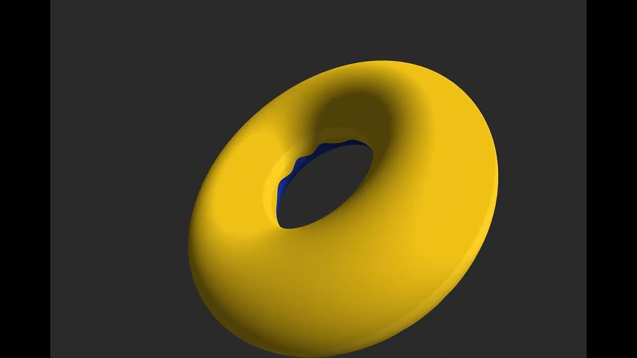 My Code Rendered This Rotating Donut For 4 Hours - YouTube