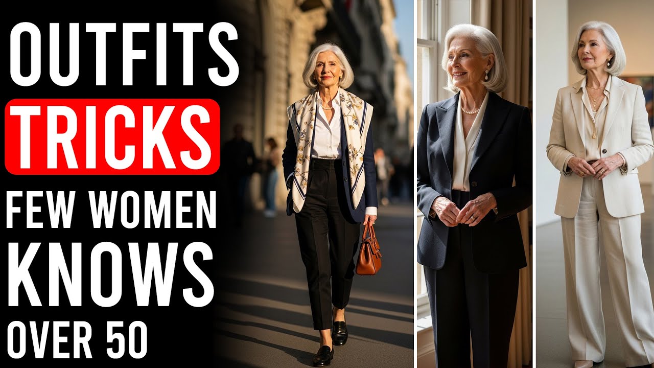Only a Few Women Over 50 Know This Outfit Formula - YouTube
