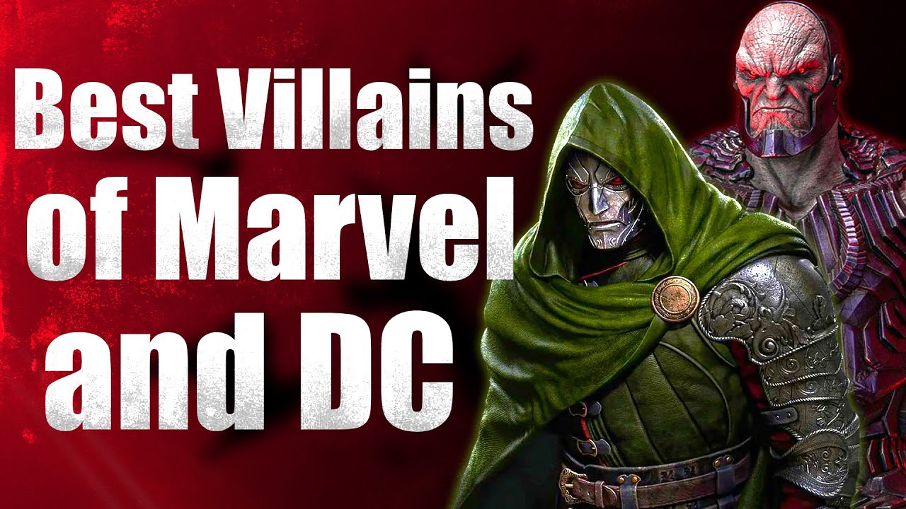 Top Marvel & DC Villains: The Ultimate Showdown! - YouTube