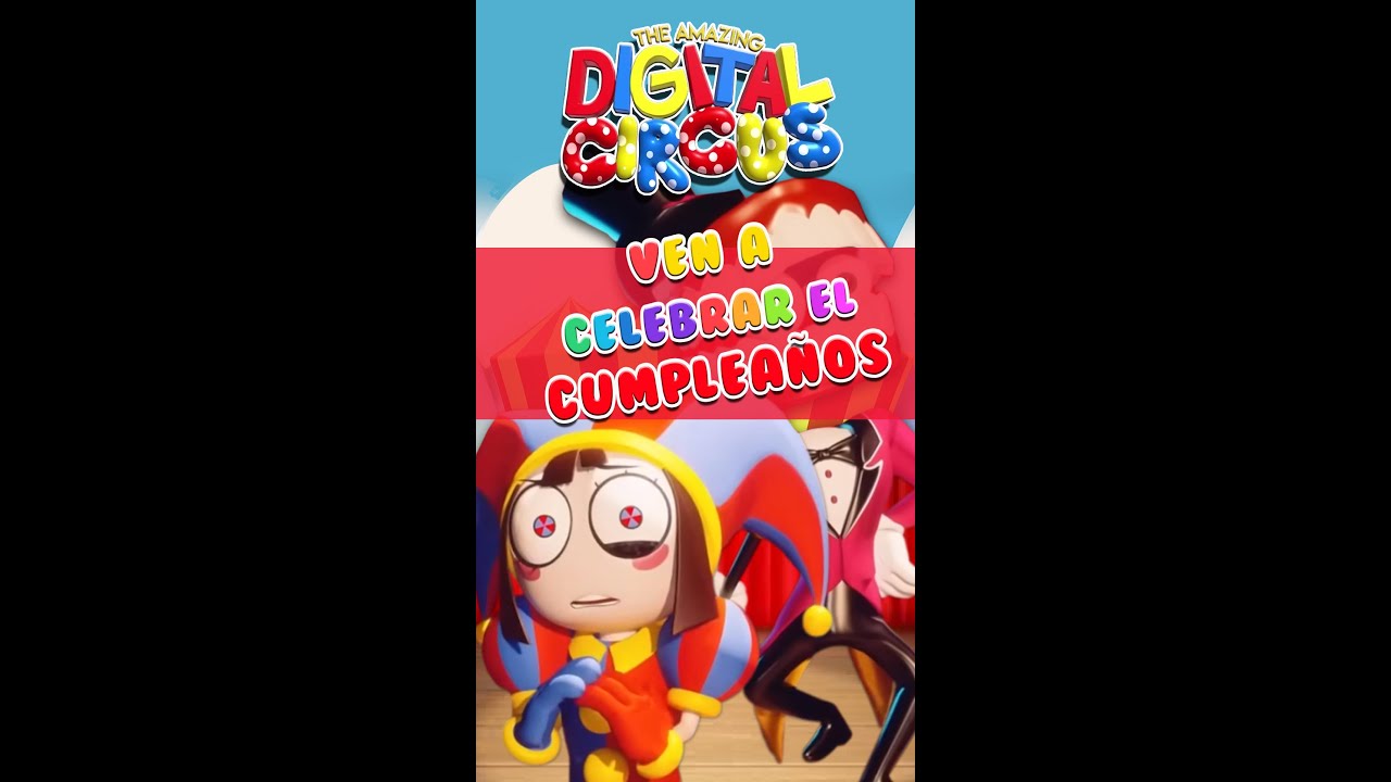 Video Invitacion Cumpleaños Digital Circus - El Asombroso Circo Digital ...