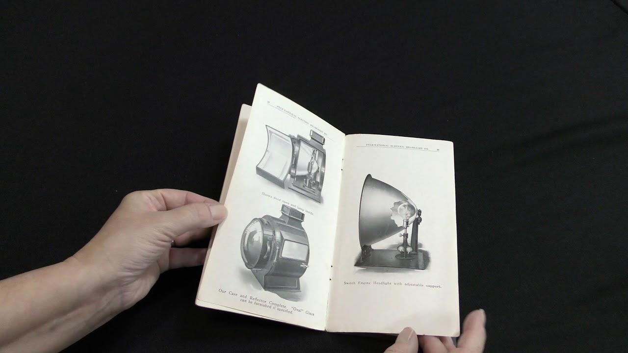 Browse Contents - Pyle-National Electric Headlight Manual, circa 1900 ...