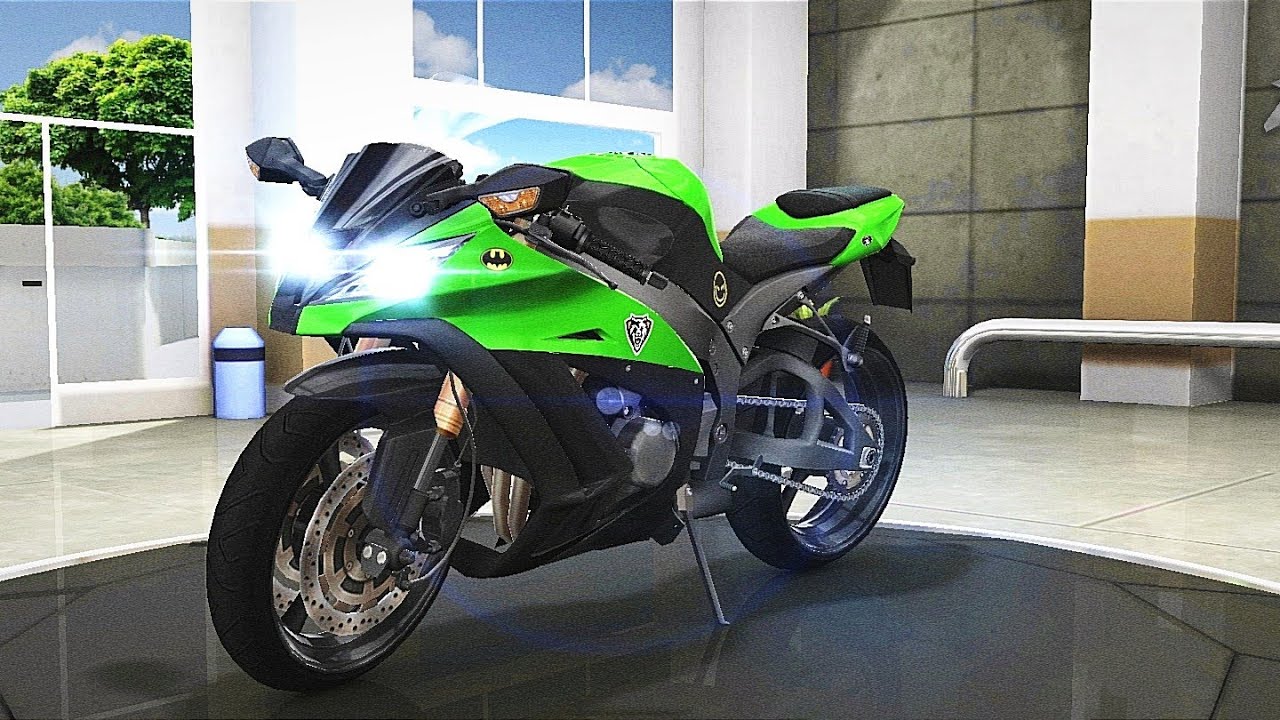 Driving Ninja Kawasaki ZX 10R Bike at Full Speed 😱/Traffic Rider 😀 ...