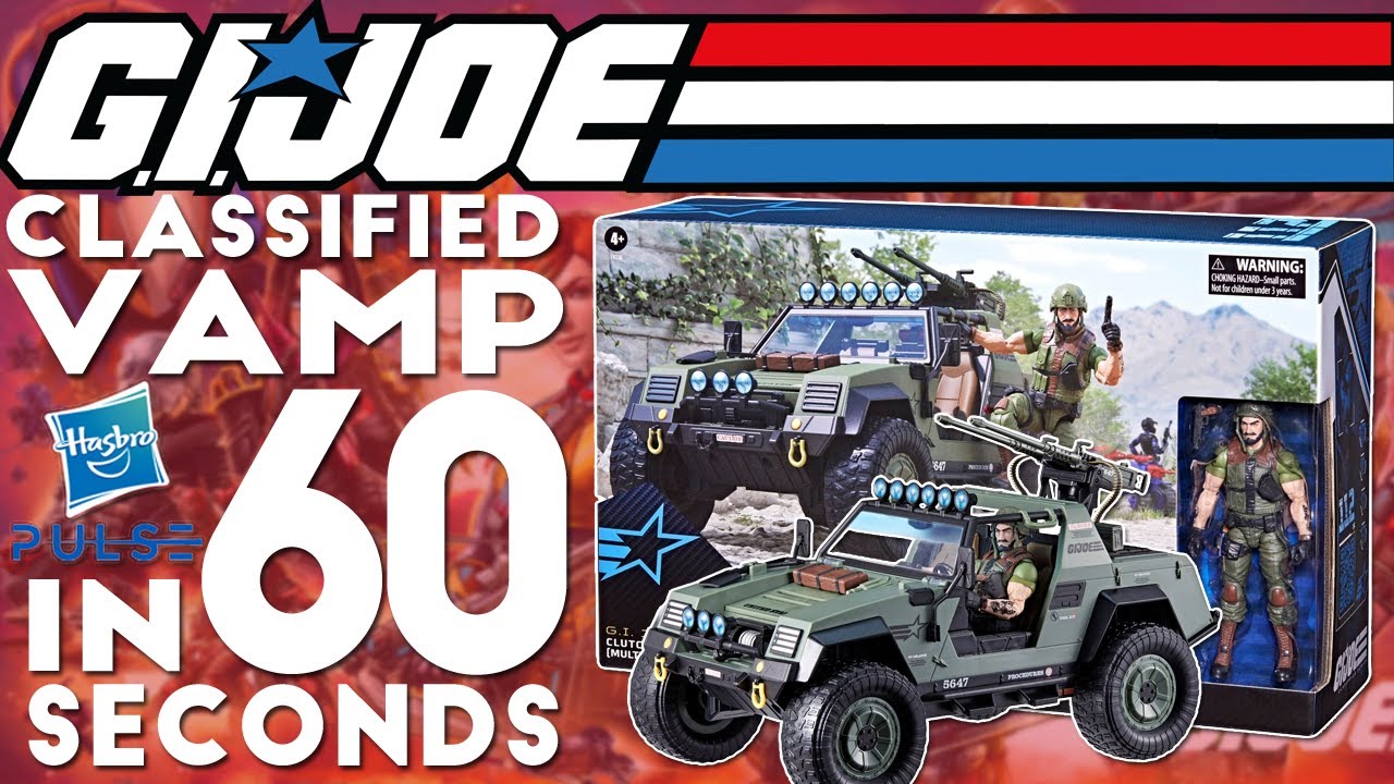 GIJOE Classified VAMP in 60 Seconds - YouTube