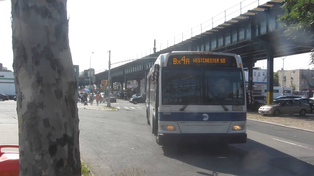 2009 Orion VII Next Gen #4543 on the Bx4A at the Hugh Grant Circle ...