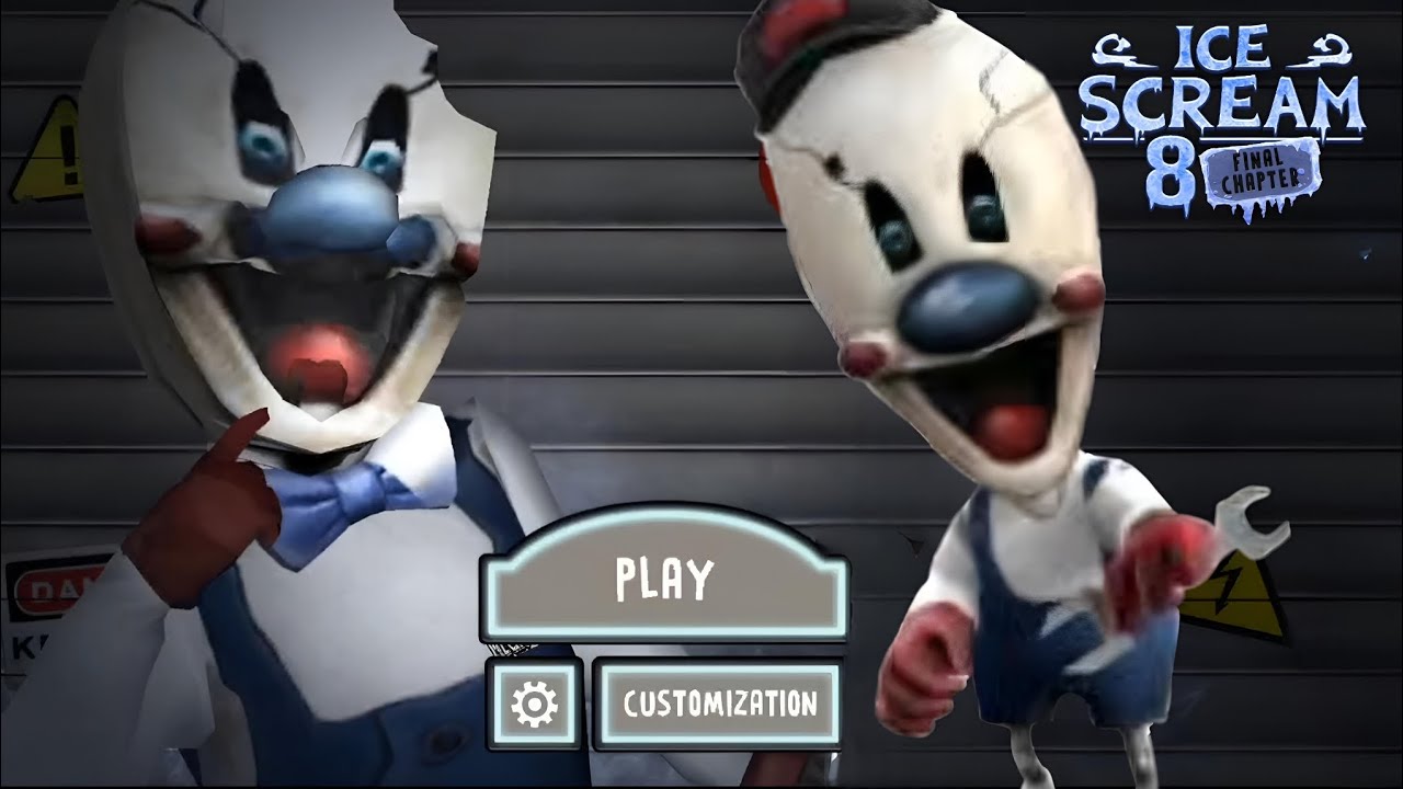 Ice Scream 8 Rod Is Mechanic Mini Rod But Play As Rod Full Walkthrough ...