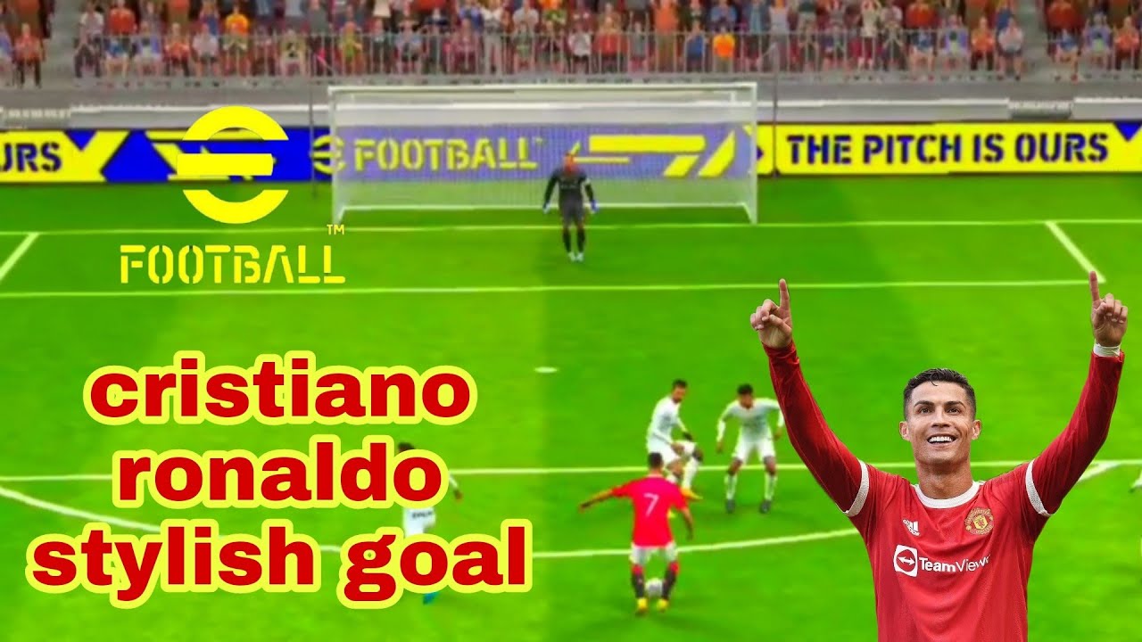 efootball 23 cristiano ronaldo long distance goal 🔥🔥#shorts - YouTube