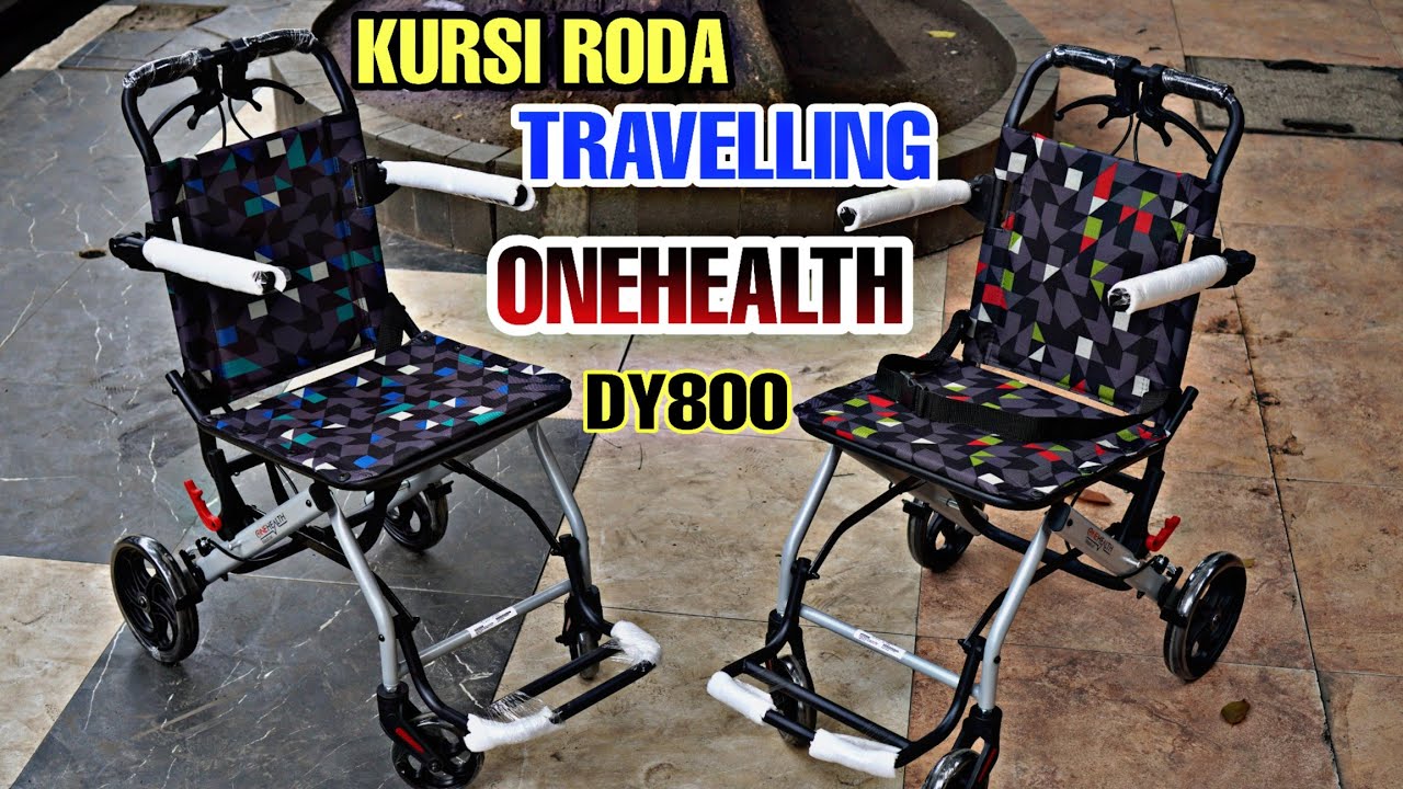 Kursi Roda Traveling ONEHEALTH DY800 | Kursi Roda Lipat Stroller ...