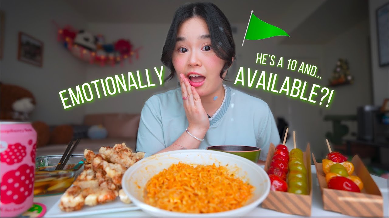 5 Green Flags That Will Save You YEARS of HEARTBREAK | ASMR Mukbang ...