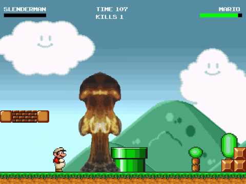 Sonic and Mario vs. Slenderman - YouTube