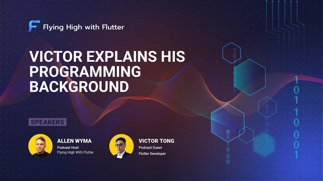 Victor explains his programming background - YouTube