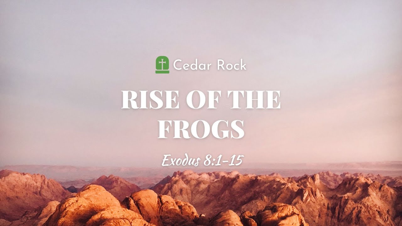 Rise of the Frogs (Exodus 8:1-15) - YouTube