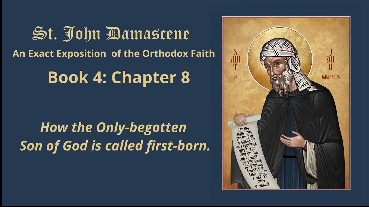 How the Only-begotten Son of God is called first-born. - YouTube