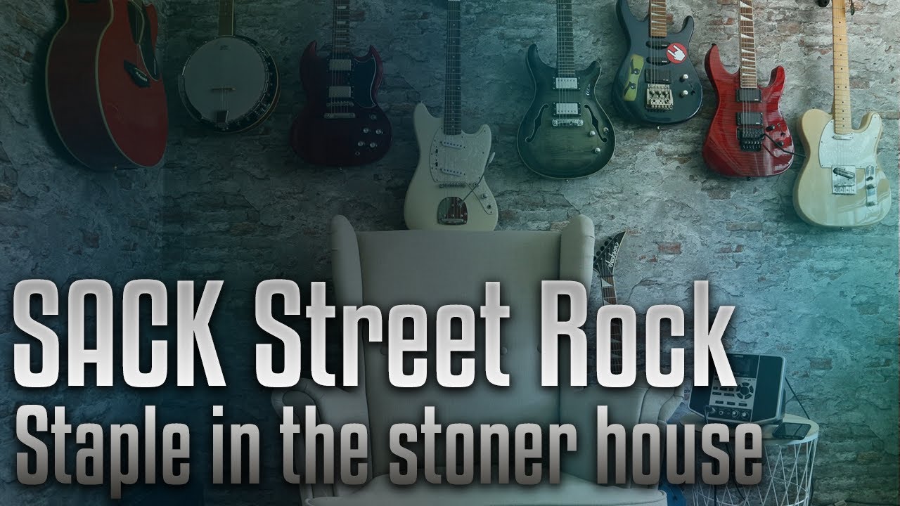 Sack Street Rock - Staple in the stoner house (guitar cover) - YouTube