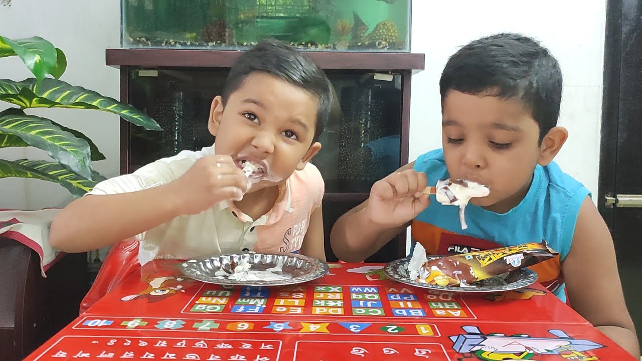 Ice Cream Eating Competition | Kids Food Challenge | Super Eating Kids ...