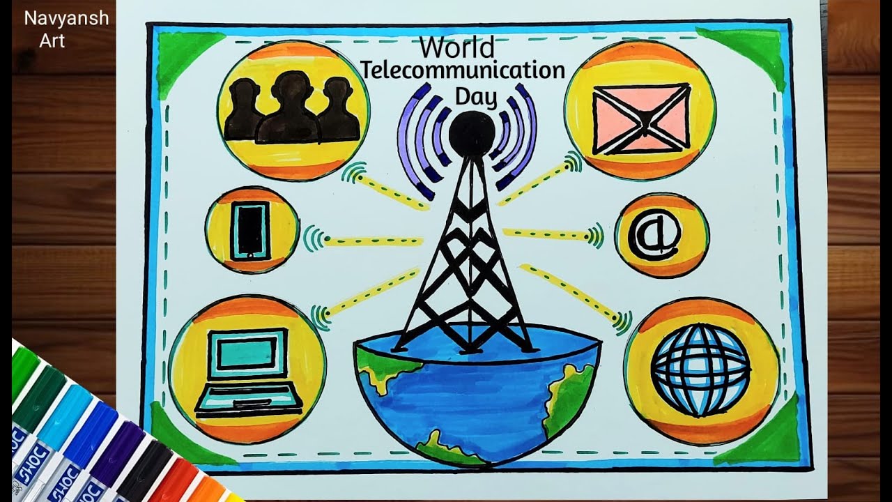 World Telecommunication Day drawing / World Telecommunication Day, 17 ...