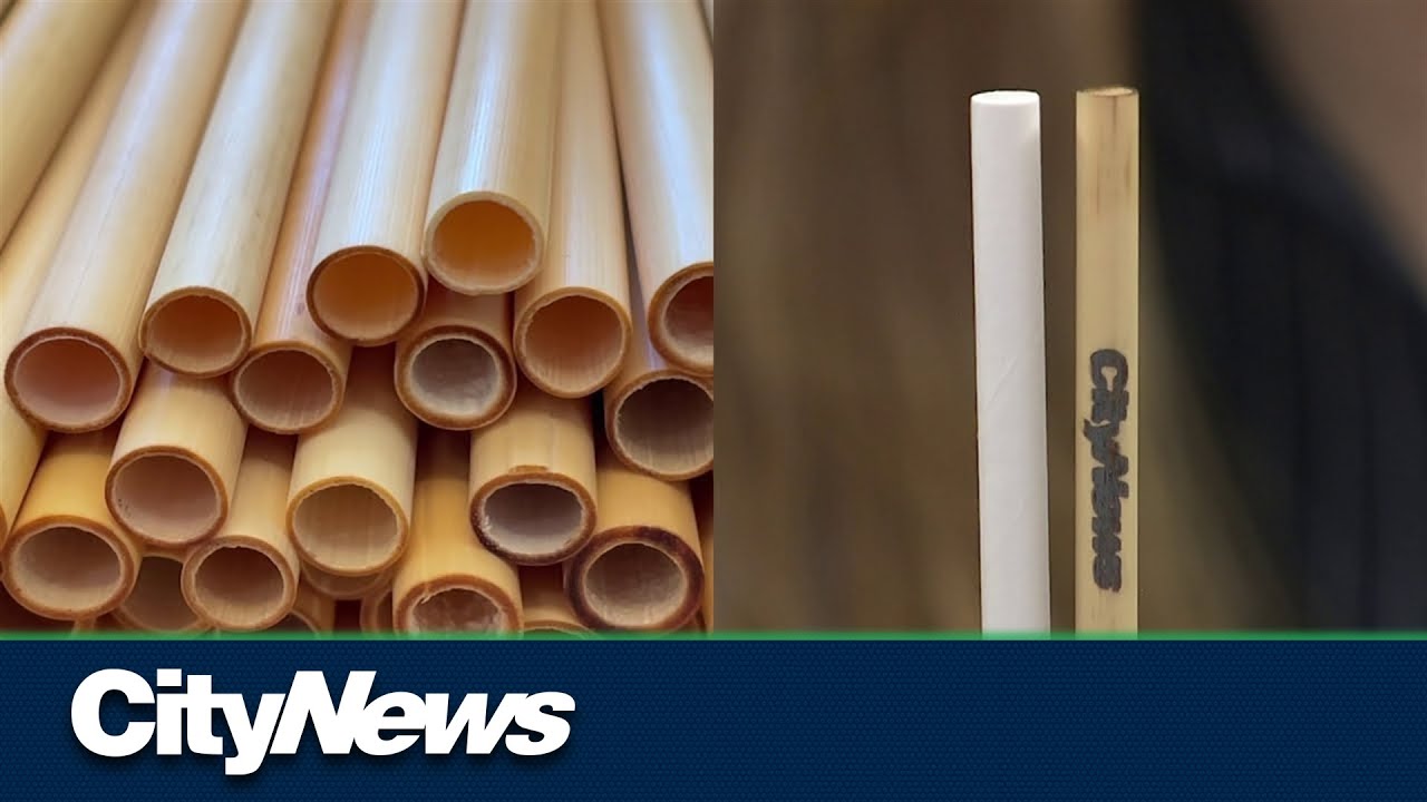 Testing biodegradable straws - YouTube
