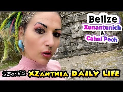 Belize  Xunantunich & Cahal Pech  XZanthia Daily Life