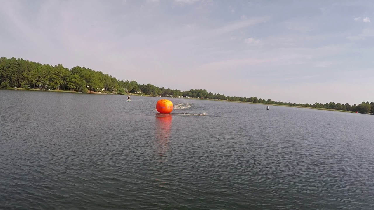 Large Pack at Turn Buoy - YouTube