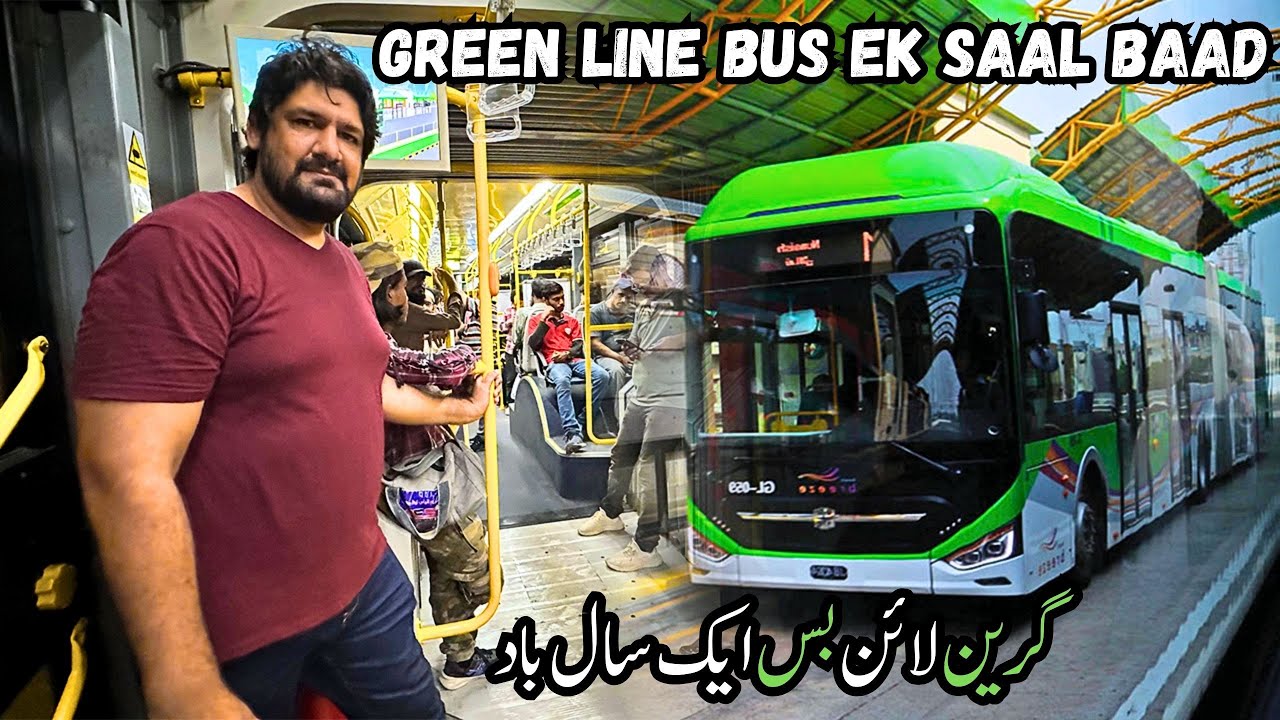 Green Line Bus Ek Saal Baad... Karachi Bus Service @eatanddiscover ...