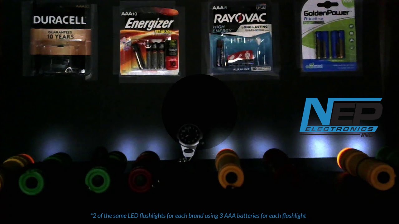 NEP Electronic's Golden Power Batteries Beat Major Brands - YouTube