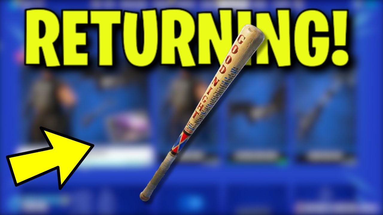 HARLEY HITTER PICKAXE RETURN RELEASE DATE in FORTNITE ITEM SHOP ...
