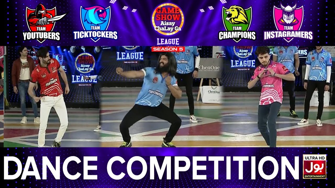 Dance Competition In Game Show Aisay Chalay Ga League Season 5 | Danish ...