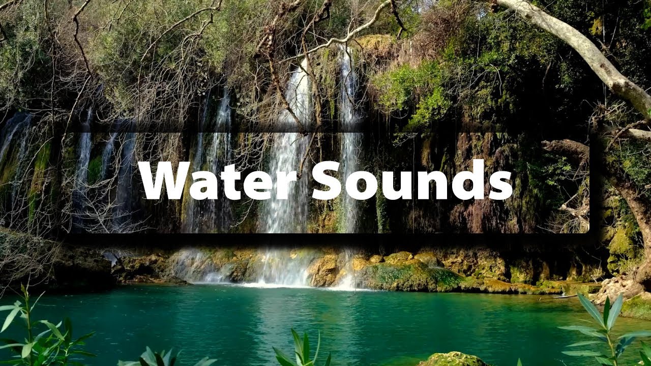 Beautiful Relaxing Water Sound for Relax and Sleep | Waterfall Sounds ...