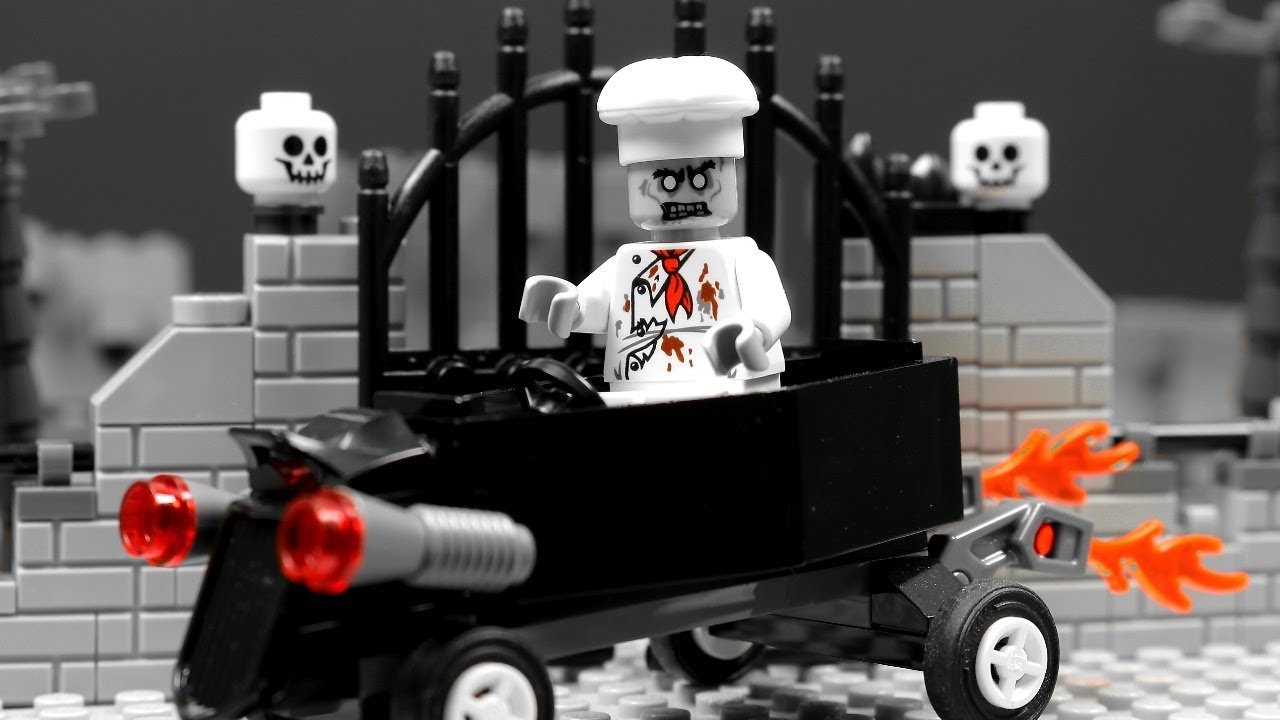 Lego Zombie Haunted House - Horror Mansion - YouTube