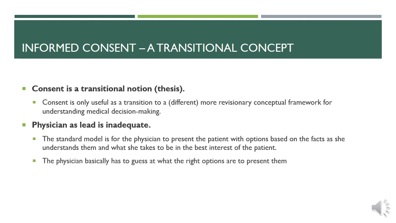 Robert Veatch - Abandoning Informed Consent - YouTube
