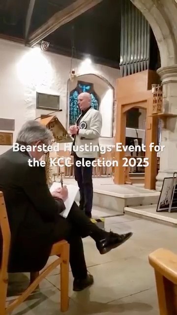 Sean David Turner Opening Speech at the Bearsted Hustings Event for the ...