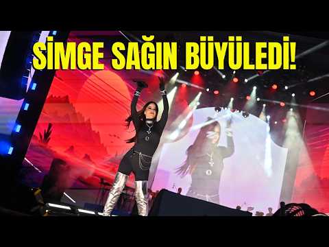 Simge Sağın Çanakkale'de Sahne Performansıyla Büyüledi!