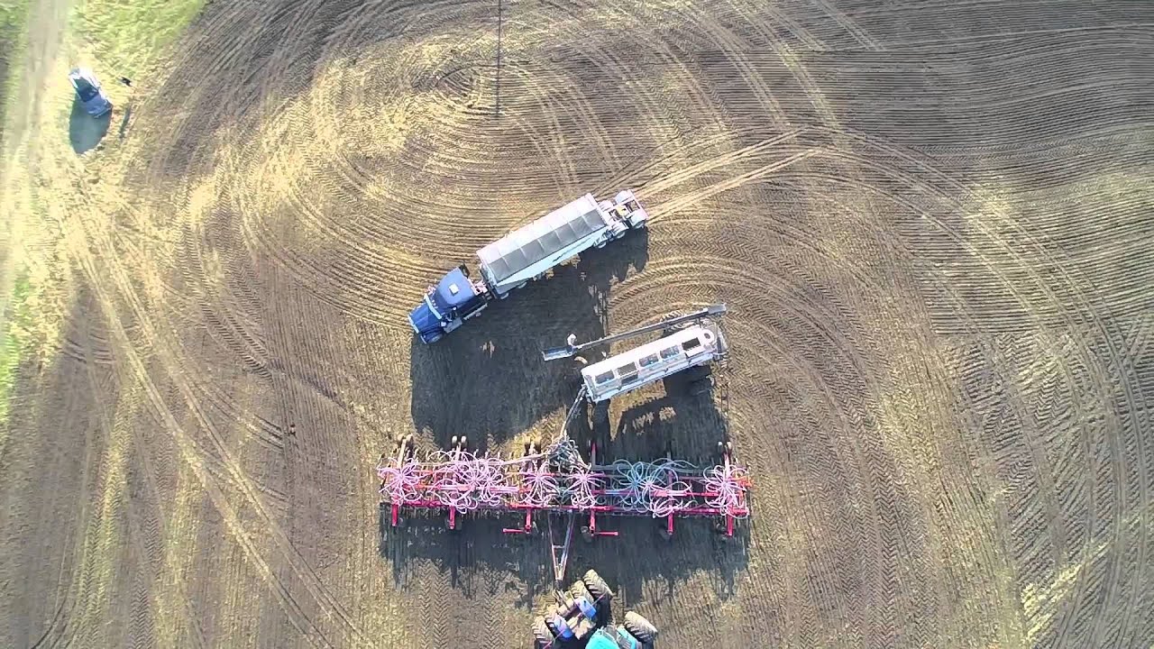 Aerial Perspectives of Seeding Systems - YouTube