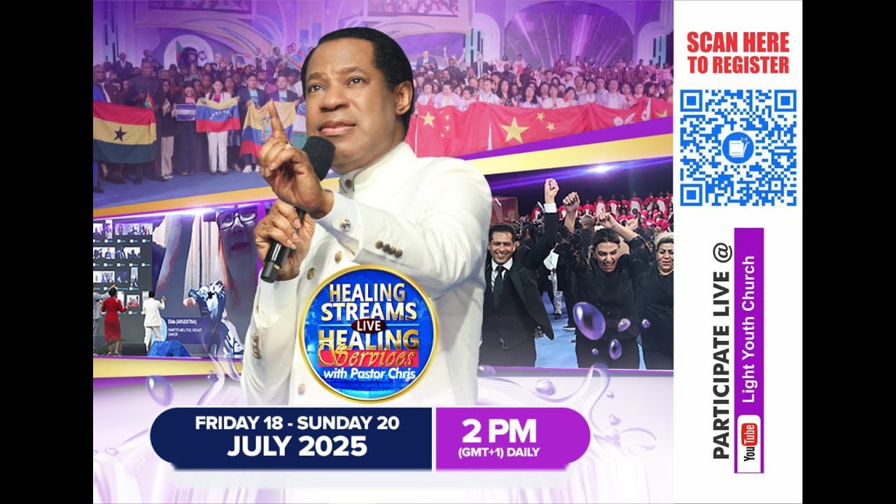 DAY 3: HEALING STREAMS LIVE HEALING SERVICES WITH PASTOR CHRIS - JULY ...