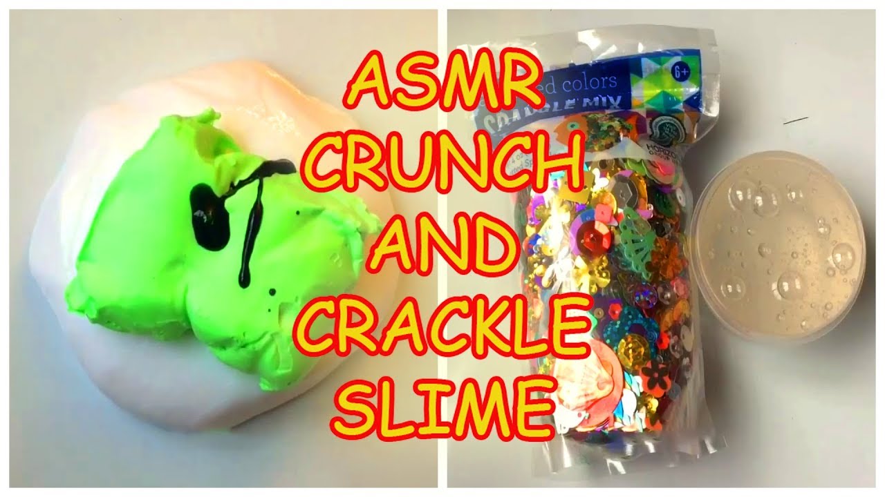 Best ASMR Crunch and Crackle Slime #037 - YouTube