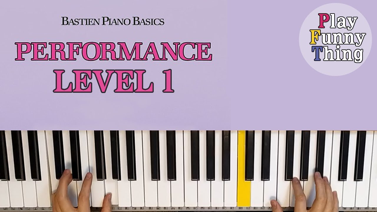 Happy New Year (p.2) - Bastien Piano Basics Level 1 - Performance - YouTube