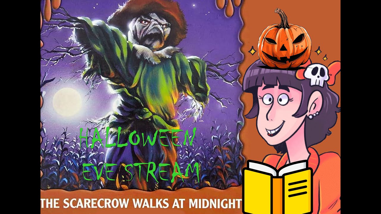 Halloween Eve Stream: Carving a Pumpkin & reading Goosebumps - YouTube