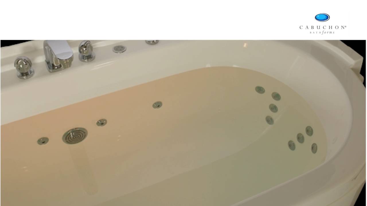 Chromotherapy bath colour demonstration - YouTube