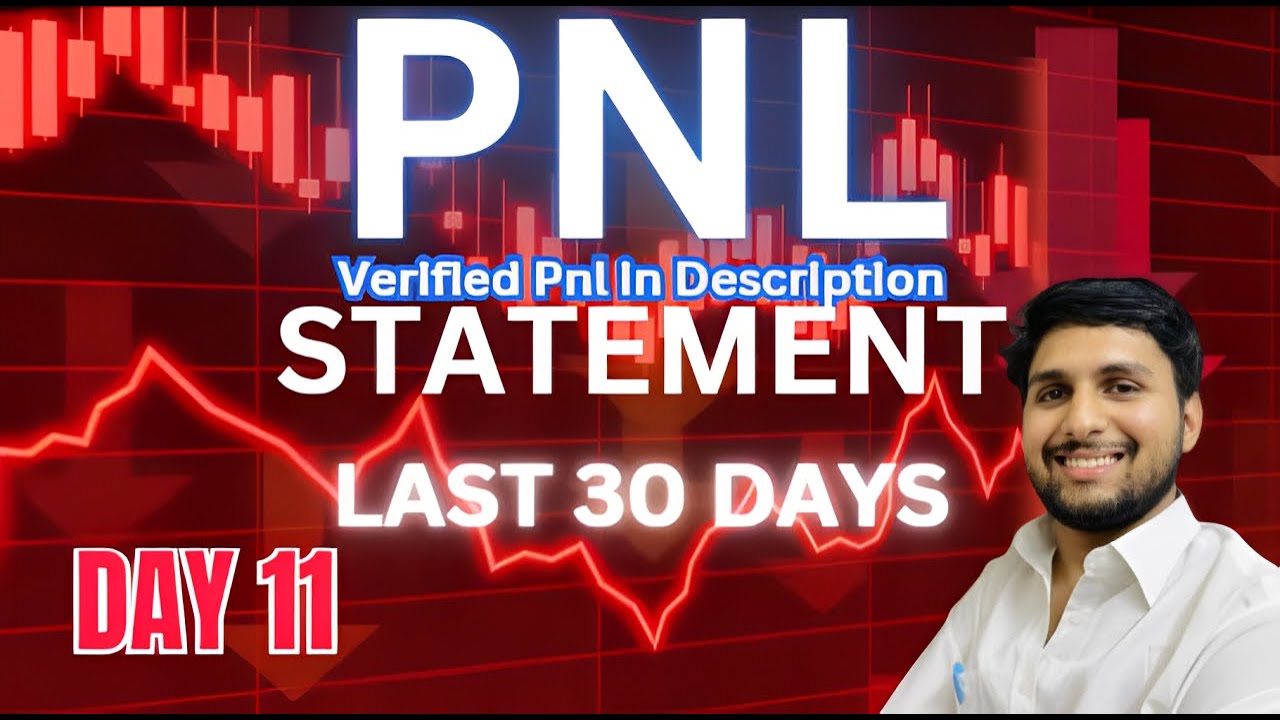 Live Option Trading with 10k capital || Day 11 || MY PNL STATEMENT LAST ...