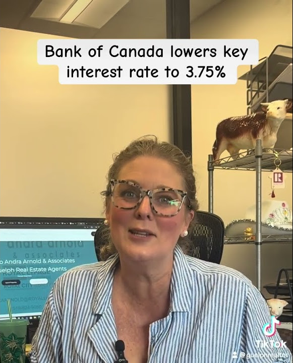 Bank of Canada Drops Key Interest rate Drop - YouTube