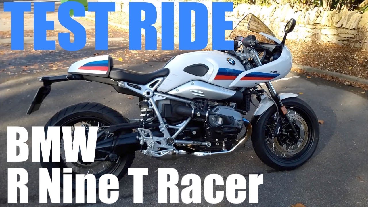 BMW R Nine T Racer - Test ride - YouTube