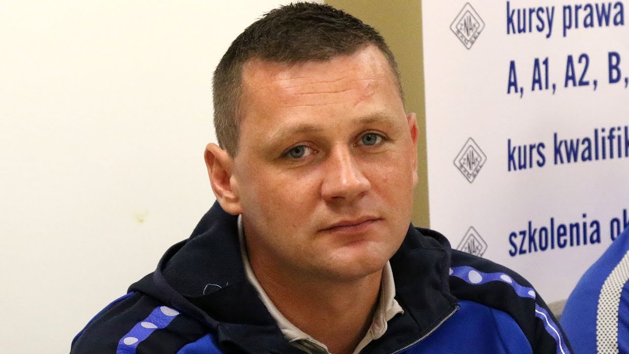 Trener Marcin Truszkowski o meczu z Mazurem Gostynin - YouTube
